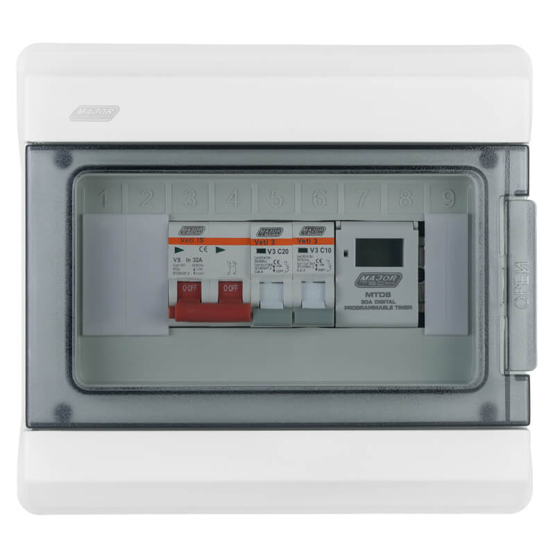 18 Way Distribution Board (Surface Mount) | MajorTech