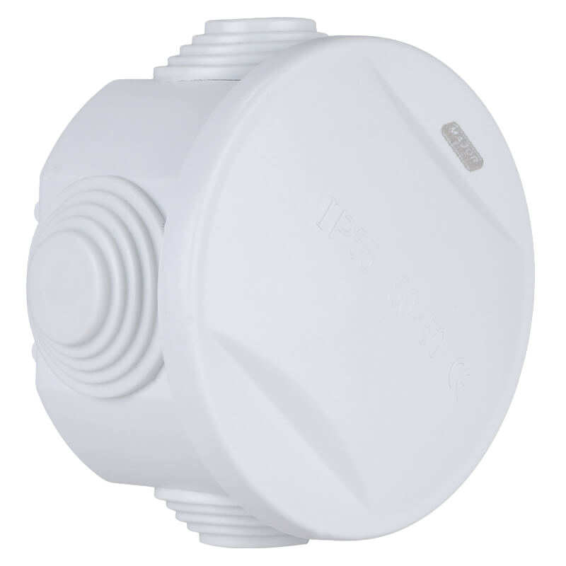 IP55 Junction Boxes with Rubber Gland (50mm x 50mm) | MajorTech