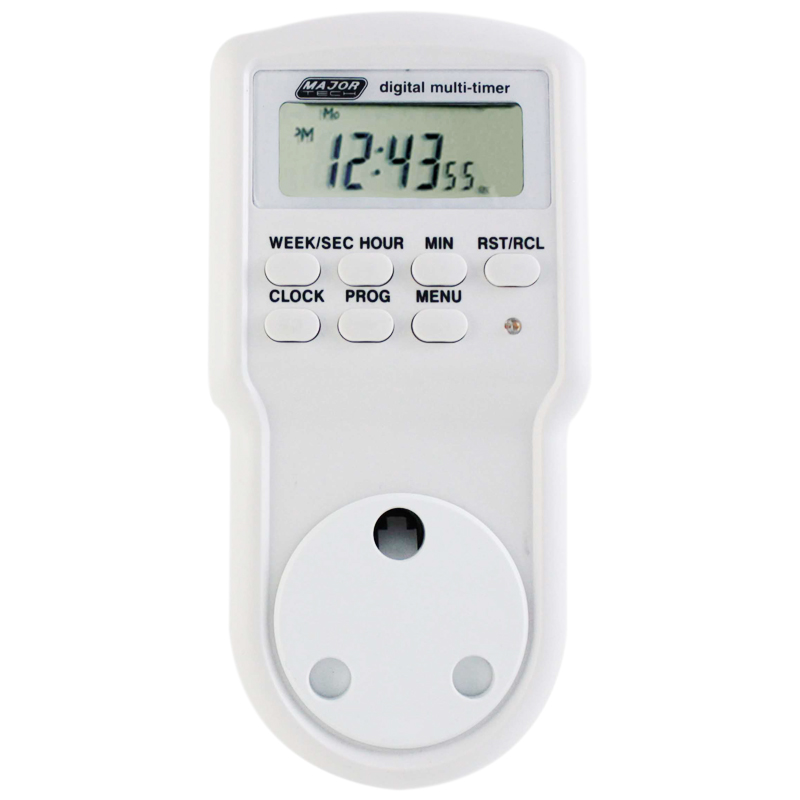 12 On/Off Digital Programmable Timer | MajorTech