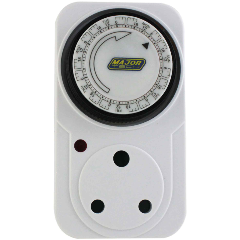 Weekly Analogue Programmable Timer | MajorTech
