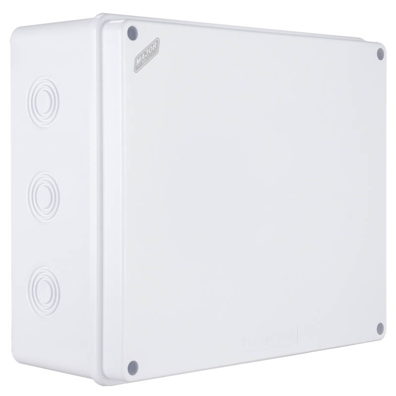 IP65 Junction Boxes with Knock Outs (300mm x 250mm x 120mm) | MajorTech