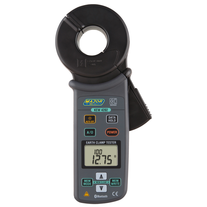 Earth Resistance Clamp Meter with Bluetooth | MajorTech
