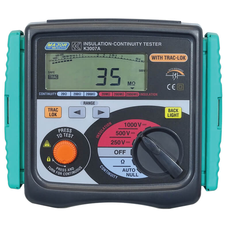Intrinsically Safe 1000V Digital Insulation Tester | MajorTech