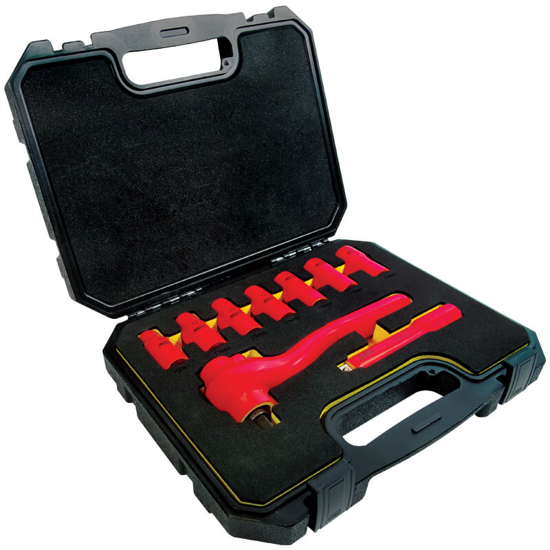 1000V AC/1500V DC Insulated Spanner and Socket Set | MajorTech