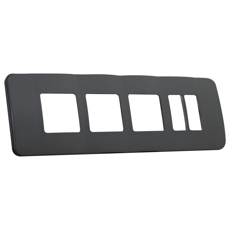 Three Double Module, Two Single Module Vertical Cover Plate | MajorTech